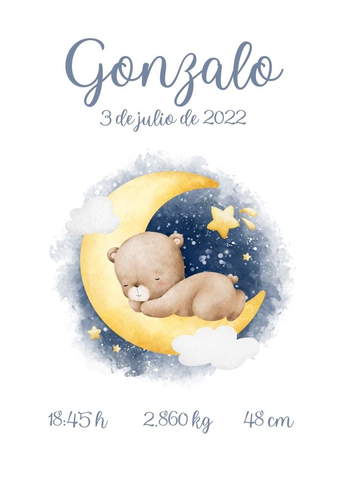 Natalicio para bebés - Petite